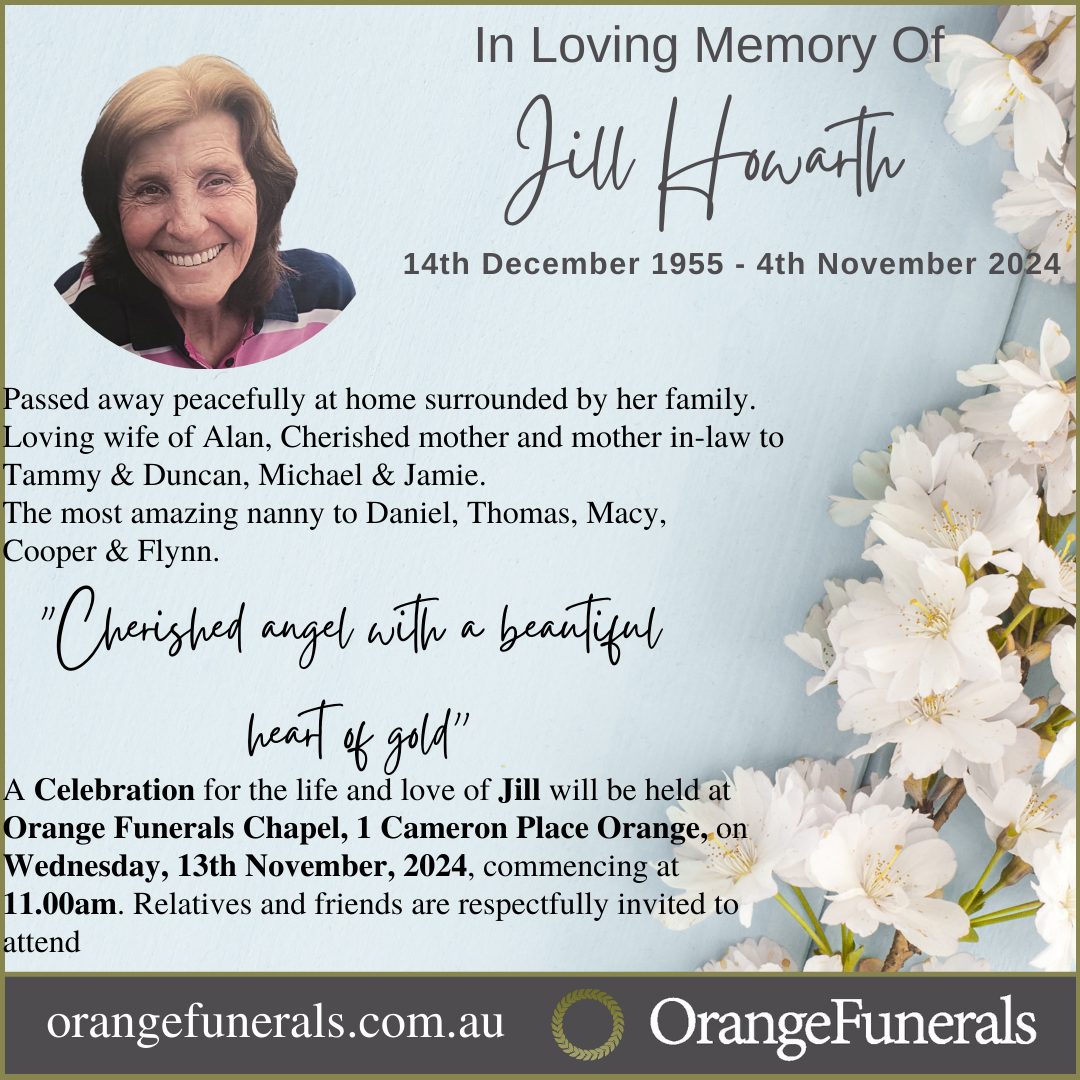 Jill Howarth | Orange Funerals
